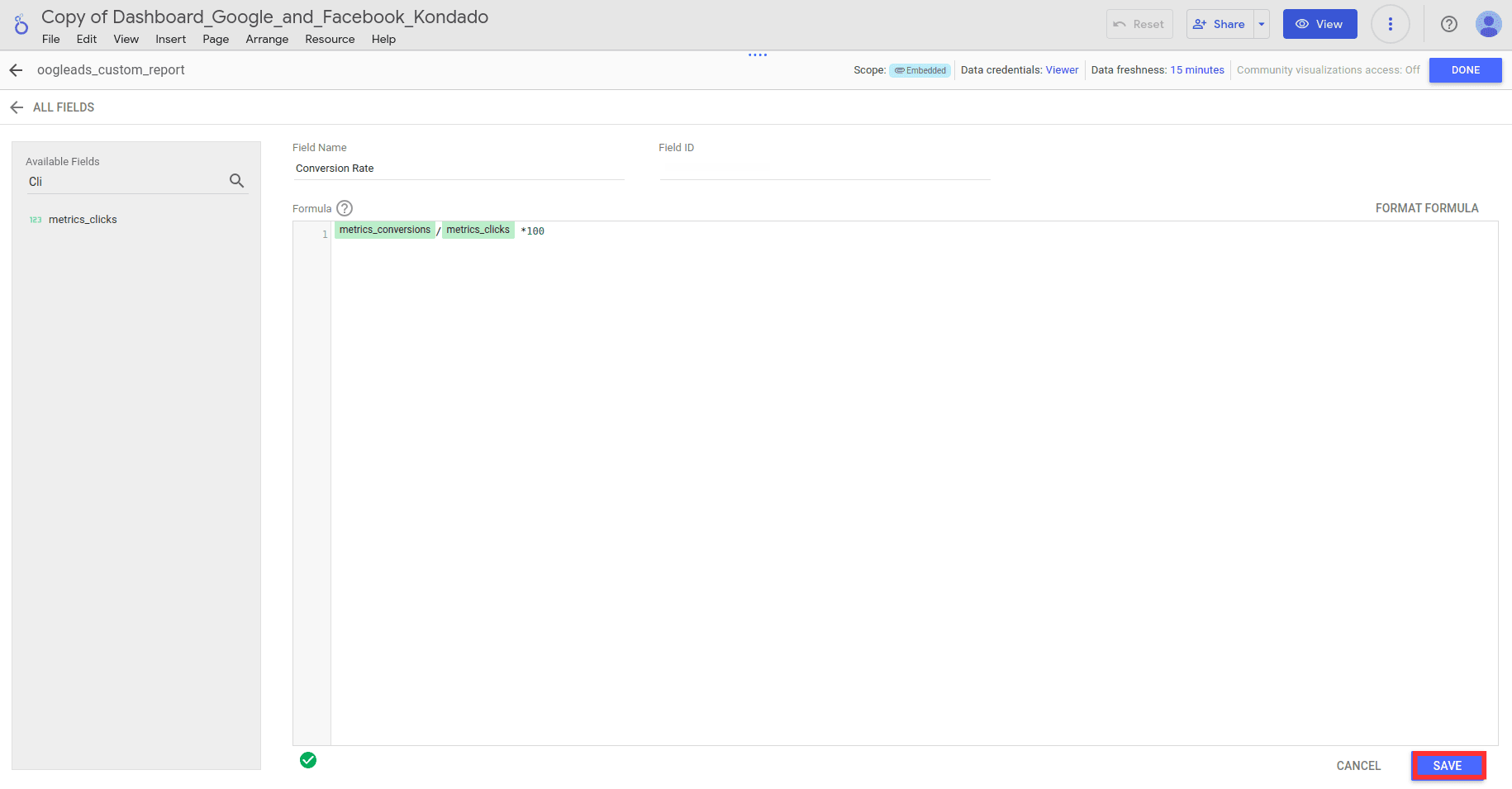 How to Create Calculated Fields in Looker Studio