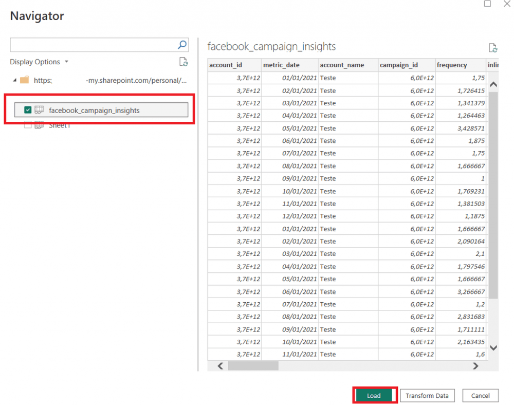 Connecting Excel to Power BI