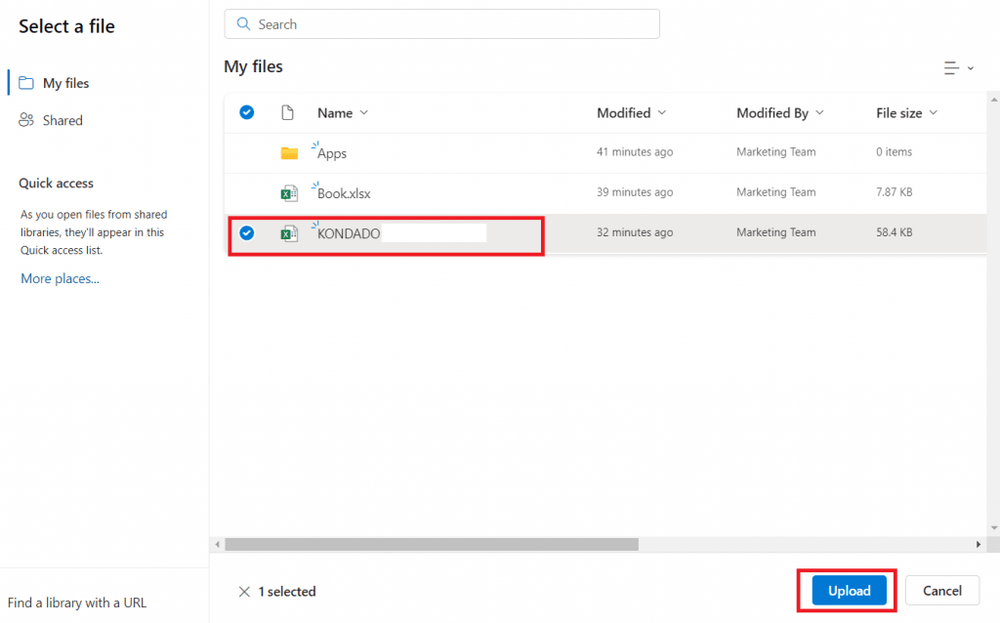 Connecting Excel to Power BI