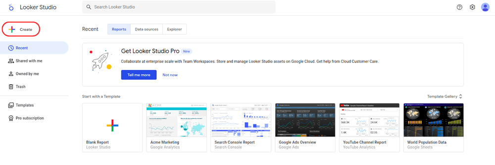 Connecting Amazon Redshift to Looker Studio