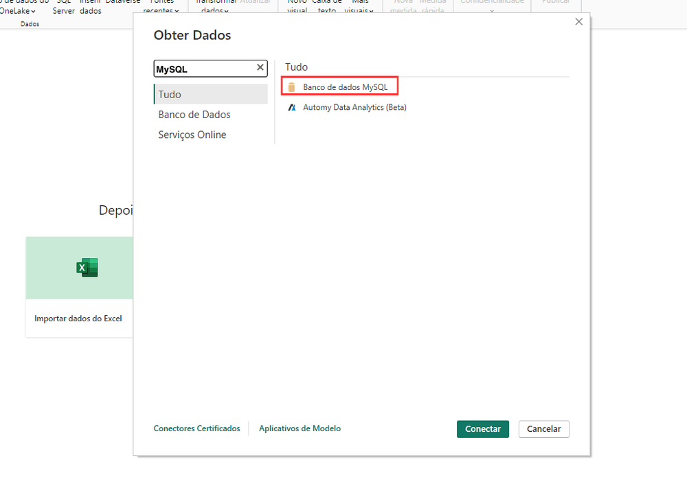 Connecting MySQL to Power BI