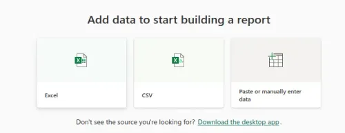 Connecting Excel to Power BI
